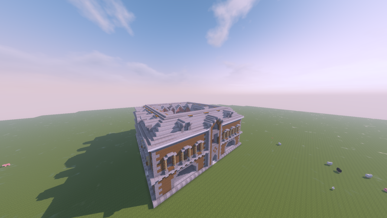 European style Warp Shop concept Minecraft Map