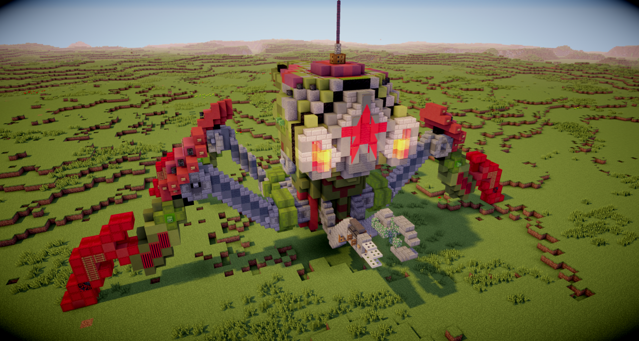 Terror drone | C&C Red Alert 3 Minecraft Map