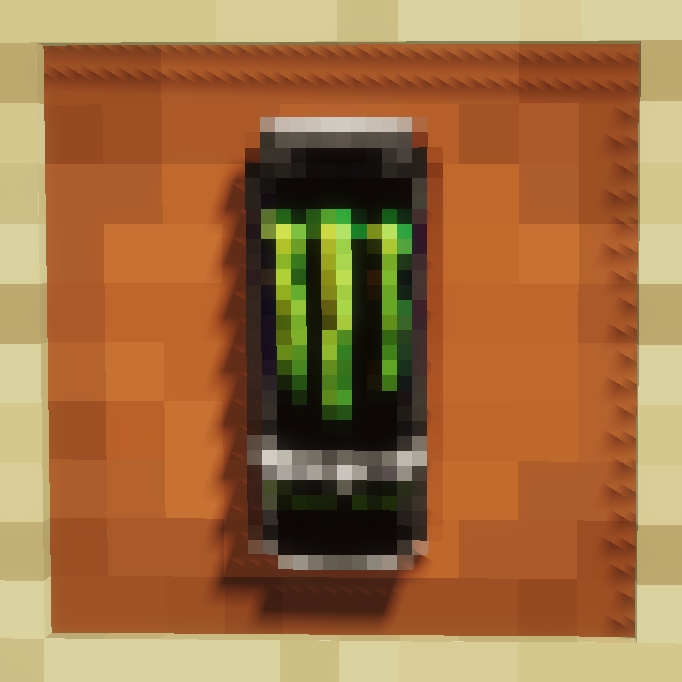 Minester Energy Drink - Monster Energy in Minecraft Minecraft Mod