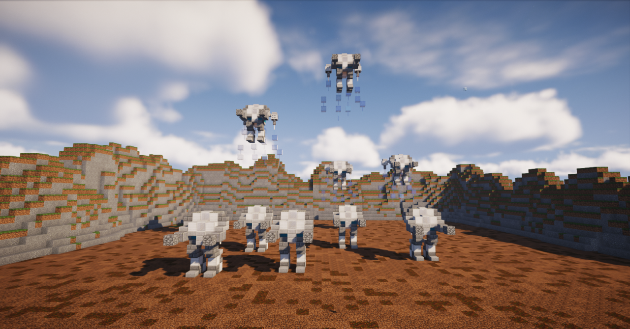 Mekro Mechs [CF] Minecraft Map