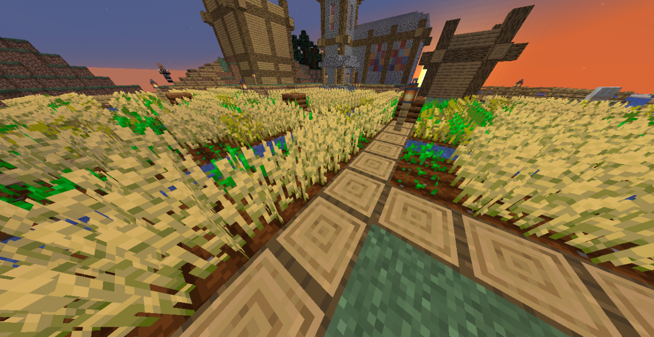 A Village (Villager version) Minecraft Map