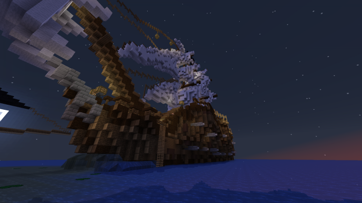 Some Pirate Ship I made Minecraft Map