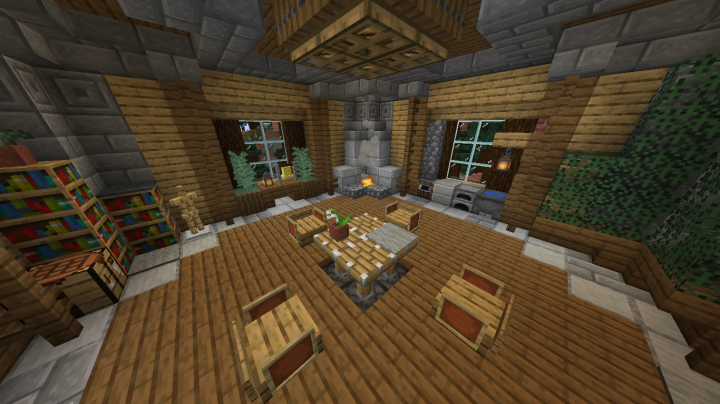 Taiga Cottage Minecraft Map