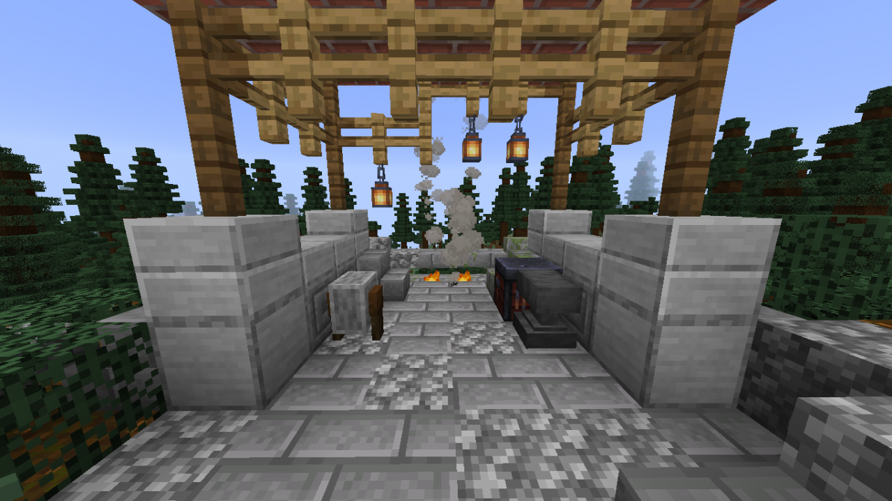 Taiga Cottage Minecraft Map