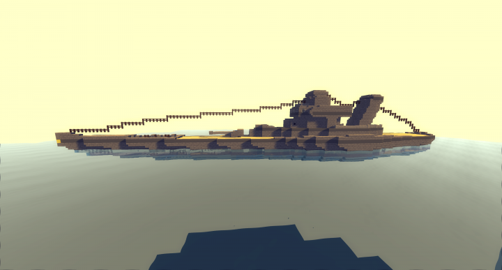 Battle Ship Minecraft Map