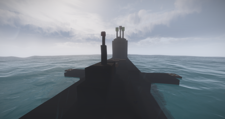 Astute-class nuclear-powered attack submarine (SSN) Minecraft Map