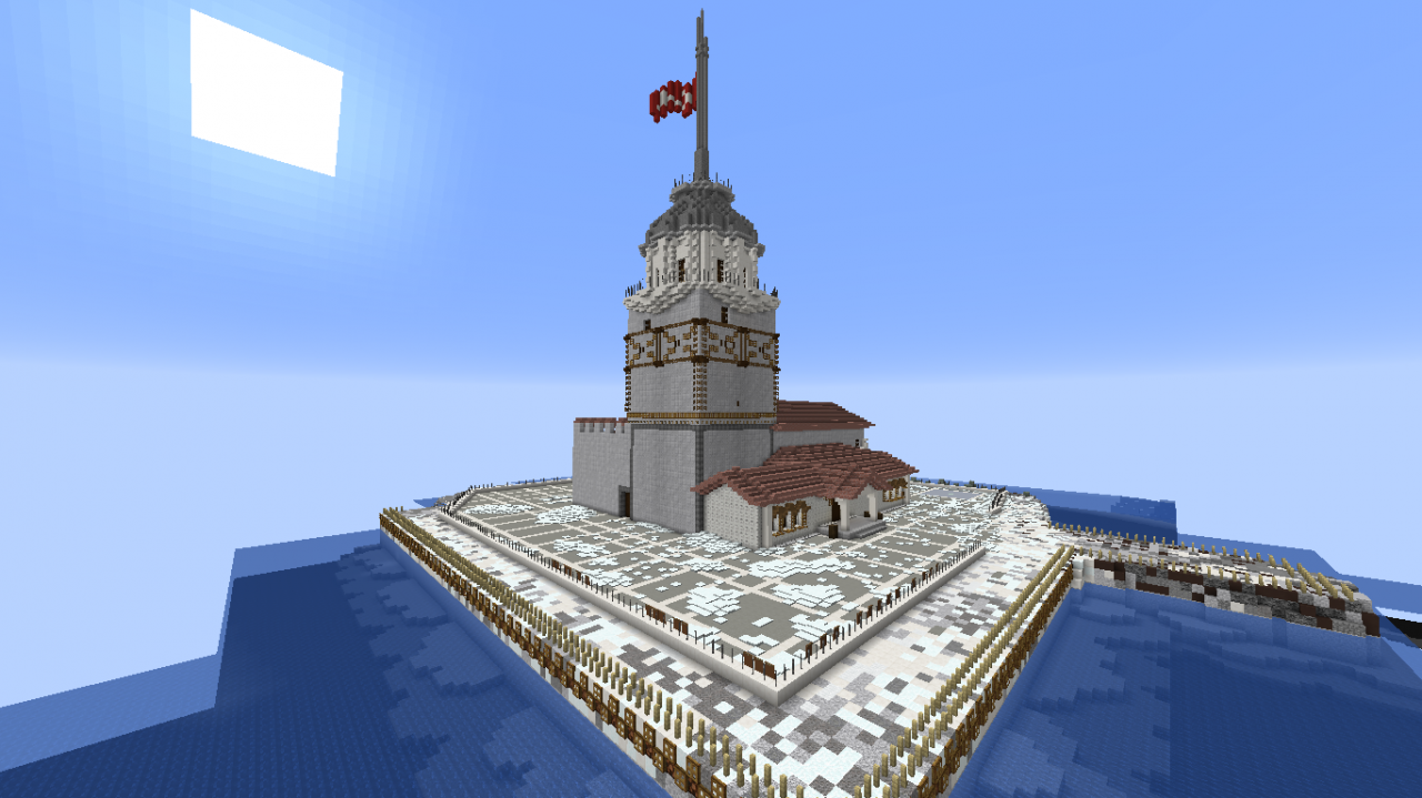 Istanbul Maiden Tower (İstanbul Kız Kulesi) Minecraft Map