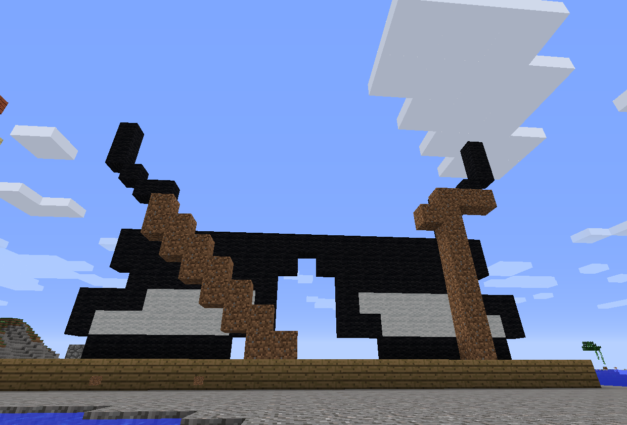 Sans Pixel Art Minecraft Map