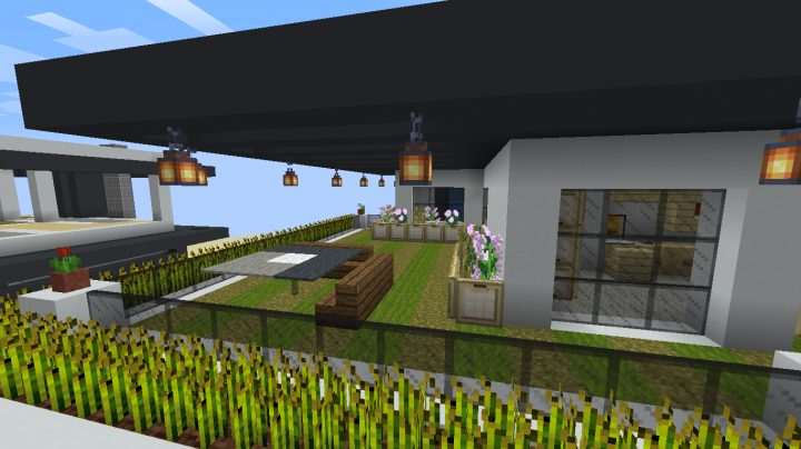 Modern House Minecraft Map