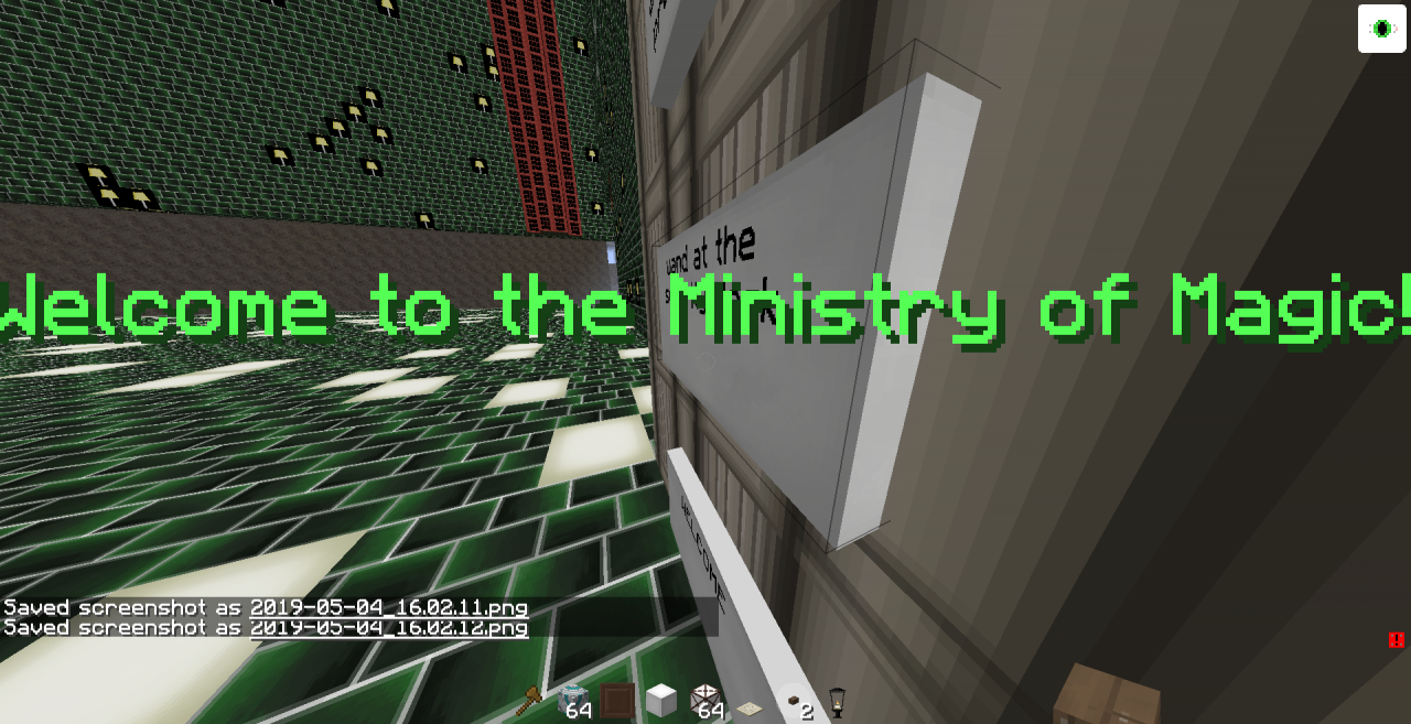 Ministry of Magic Minecraft Map