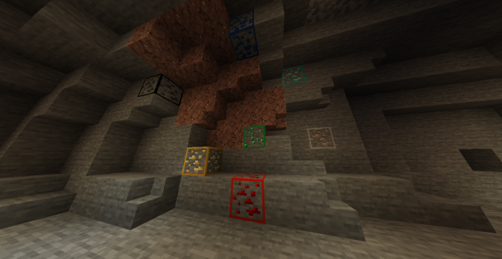 Better Mineral Outline Minecraft Texture Pack