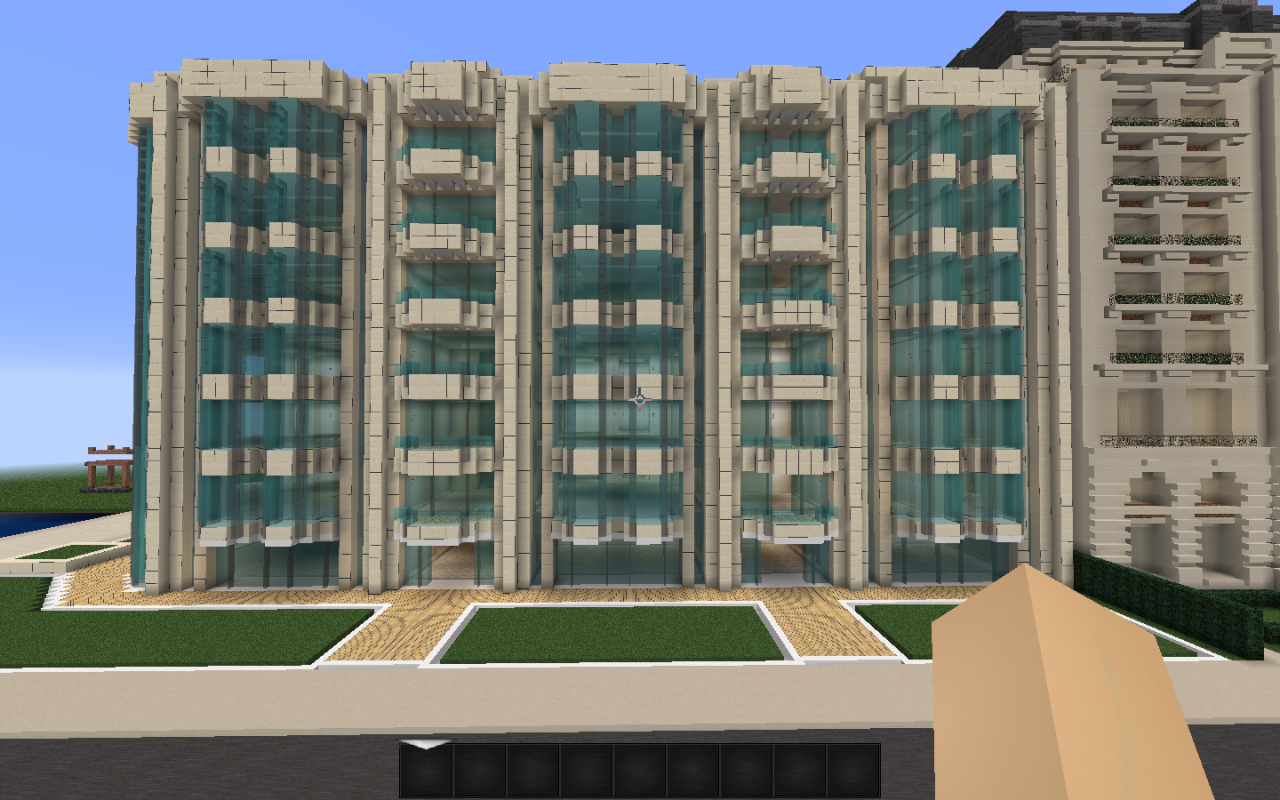 Luxury Hotel & Casino Palais Stephanie JW Marriott Cannes Minecraft Map