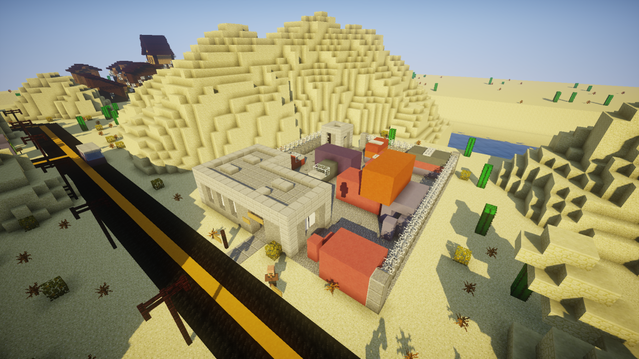 Route 66 Style Map Minecraft Map