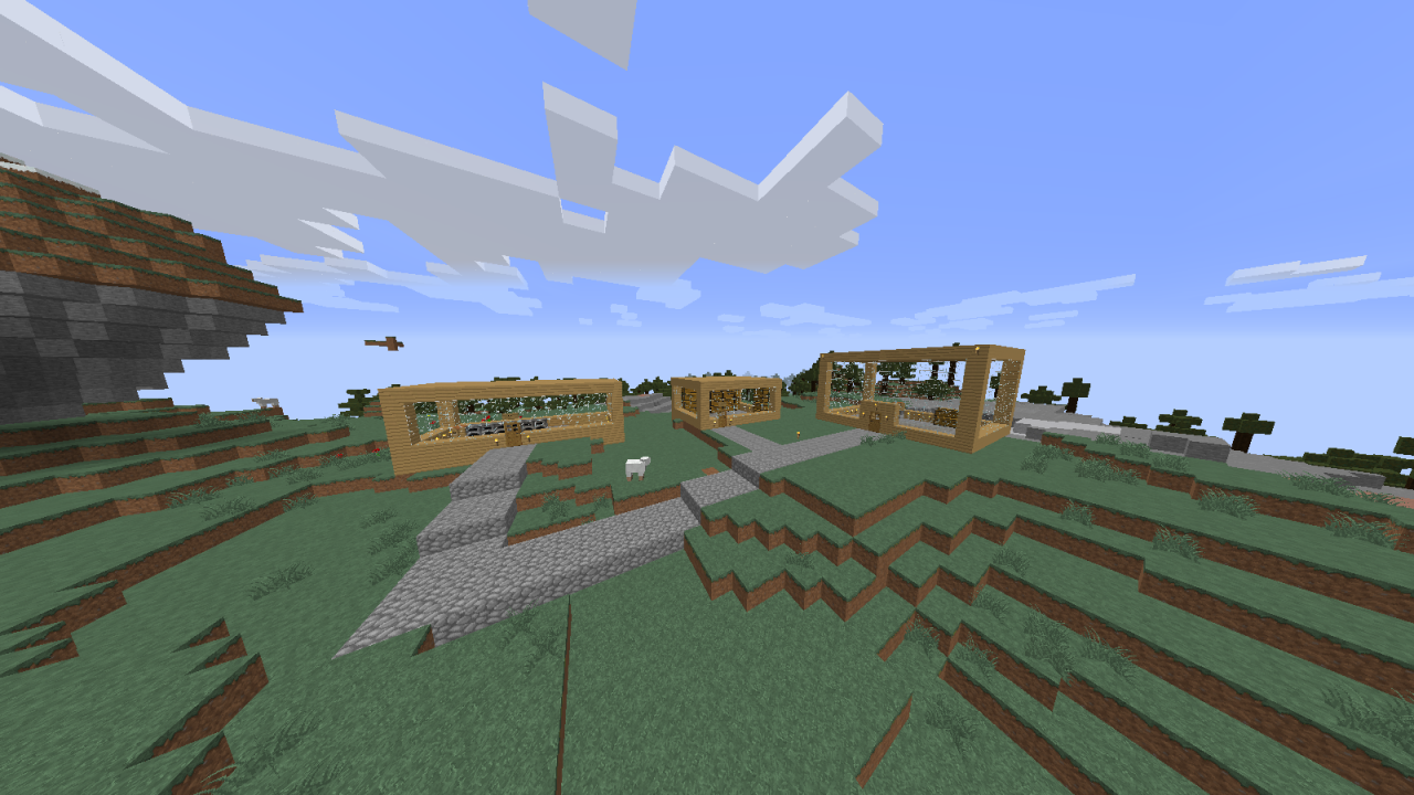 Old School Town Minecraft Map