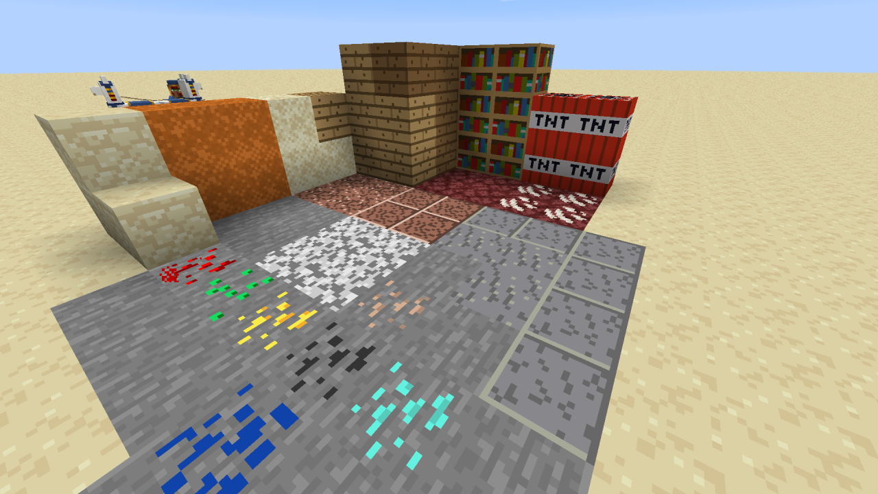 Vanilla Crisp Pixel Art Minecraft Texture Pack