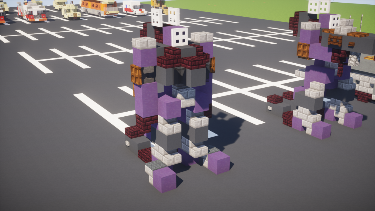 [Code Geass] Knightmare & Tank Minecraft Map