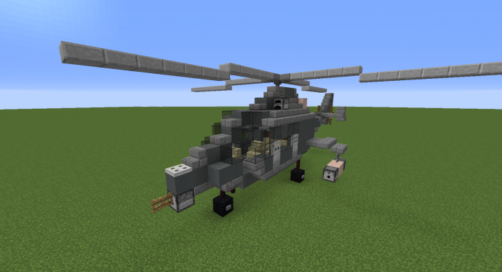 The helicopter Minecraft Map
