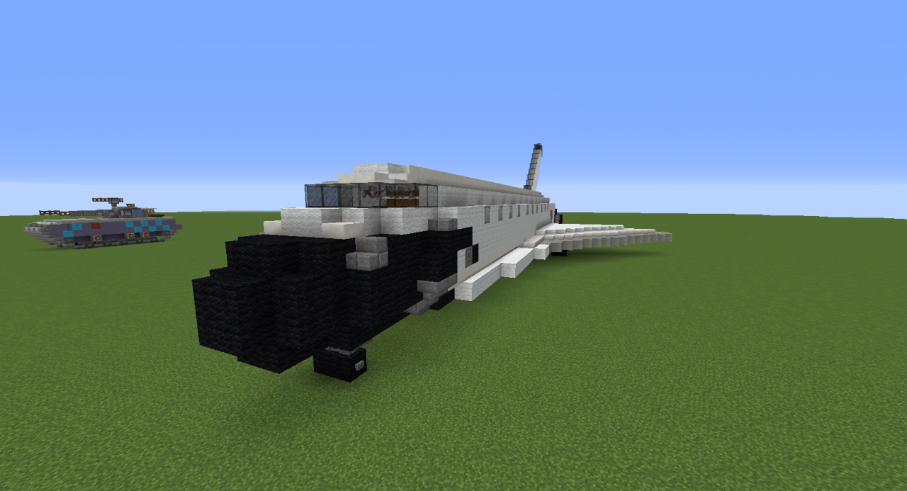 The space shuttle Minecraft Map