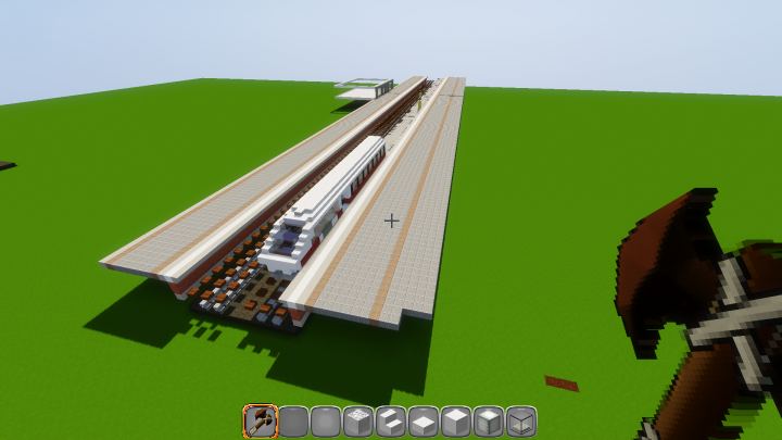 Modern Train station Minecraft Map