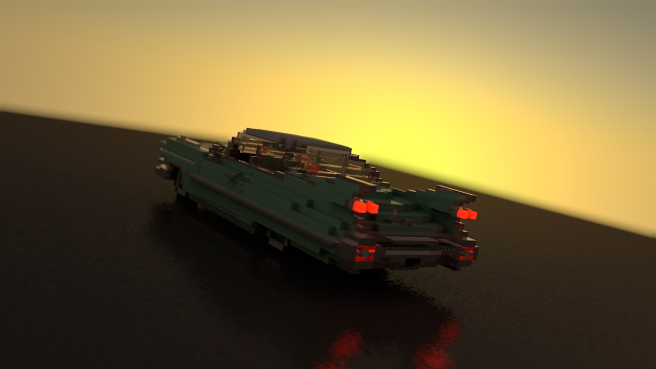 Cadillac DeVille Coupe 1959 Minecraft Map