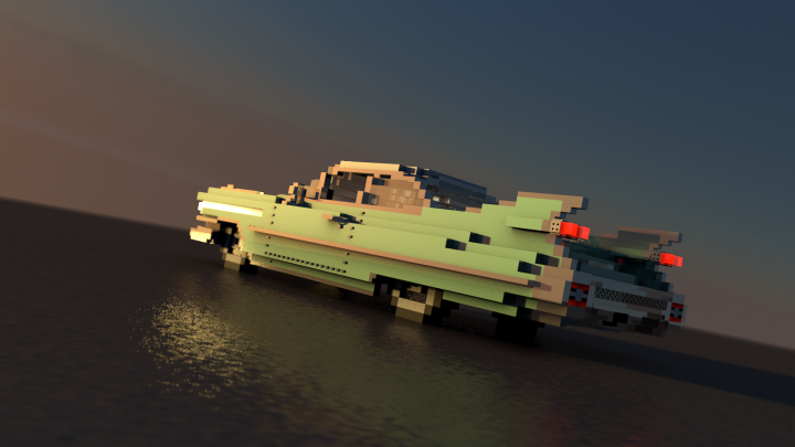 Cadillac DeVille Coupe 1959 Minecraft Map