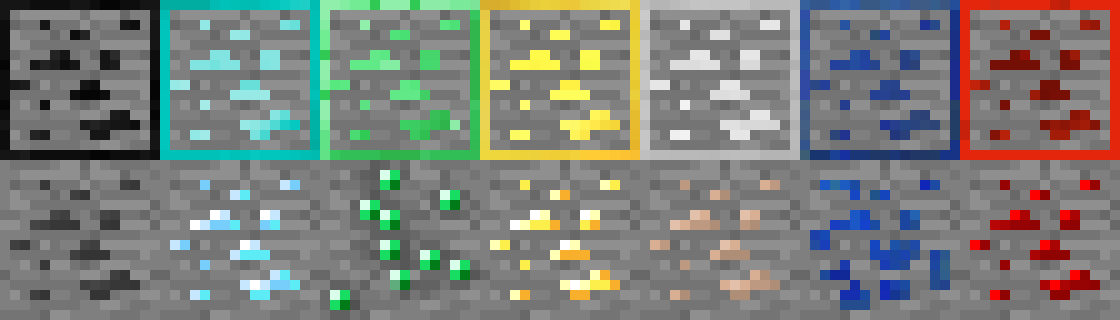Better Ores Minecraft Texture Pack