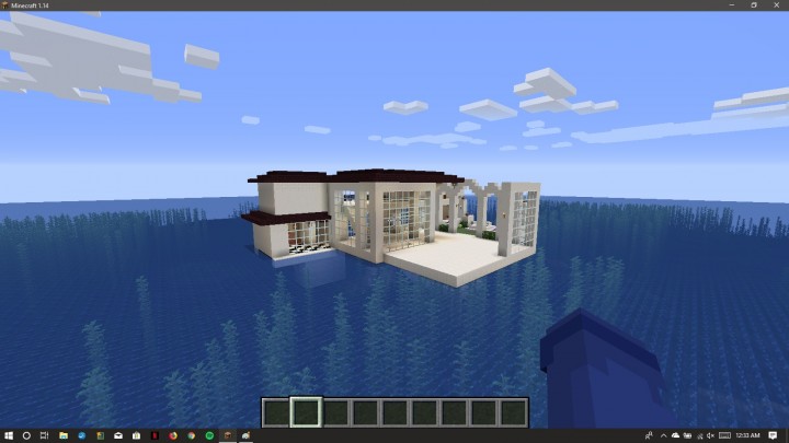 Ocean Man House with a View Minecraft Map