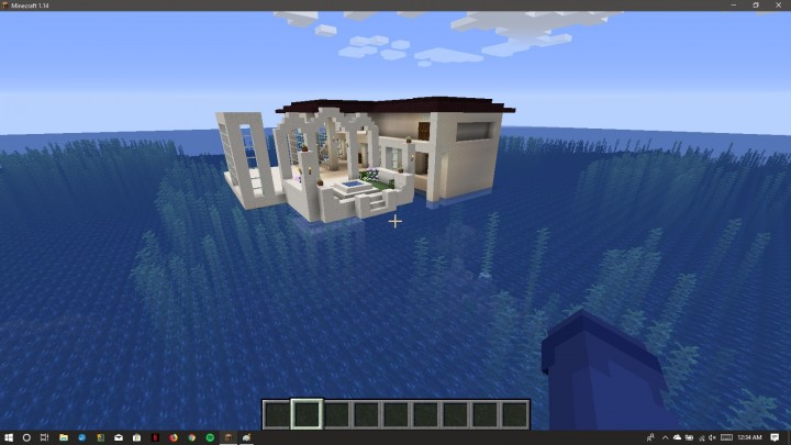 Ocean Man House with a View Minecraft Map