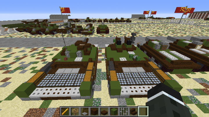 Object 781 and 782 - Soviet Union Minecraft Map