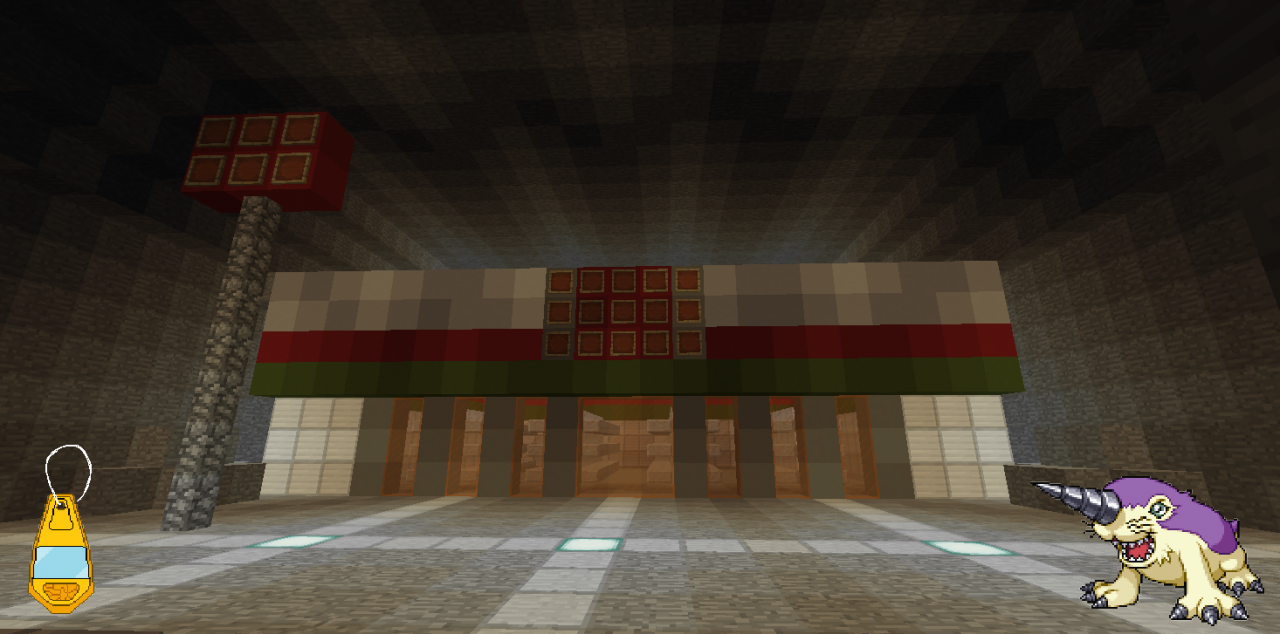 Digimon Adventure Server Continent Minecraft Map