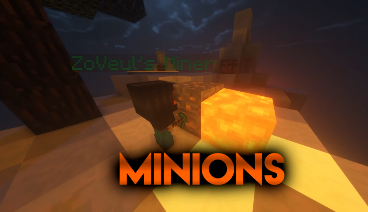 Skyblock server with minions!!! and alot of more stuff!! 1.8-1.14 ...