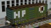 Northern Pacific hi-Cube Boxcar 40ft Minecraft Map