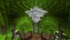 Futuristic/Fantasy Skyblock build Minecraft Map