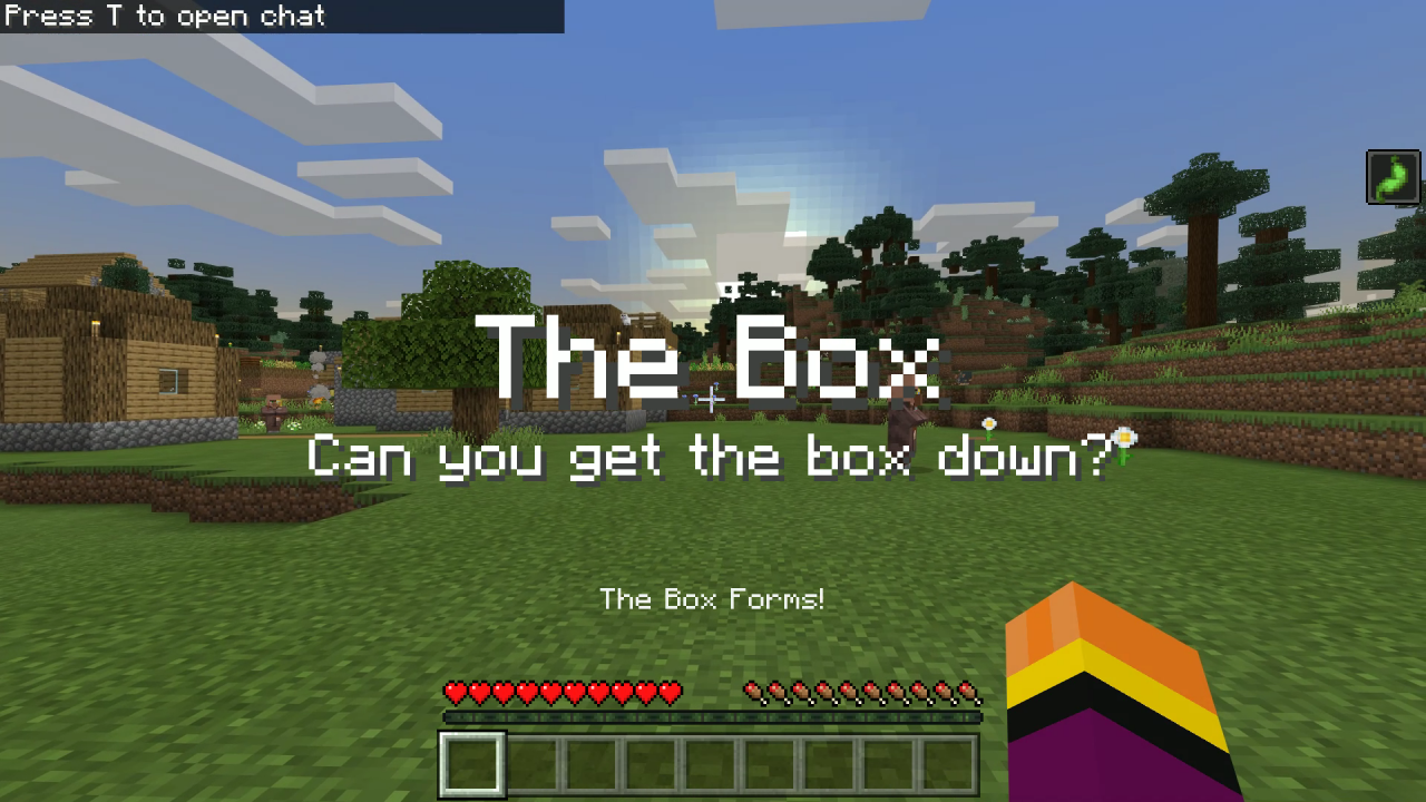 The Box A Minecraft Bedrock Survival Map Minecraft Map
