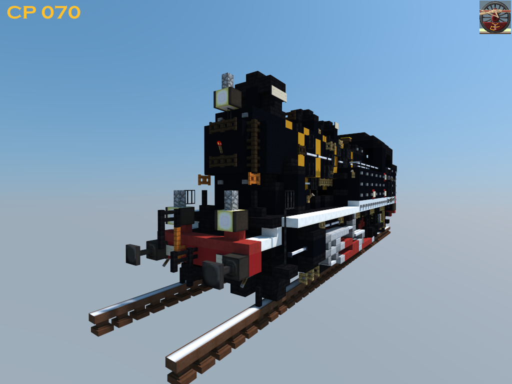 The Only Swiss Built Portuguese Steam Engine, the CP 070, by Jf Minecraft Map