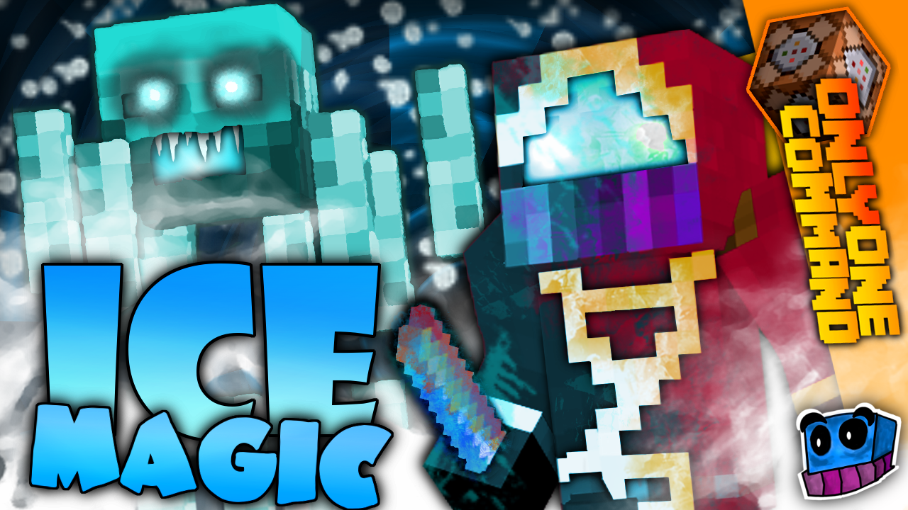 Ice Magic in one command! | 1.12 | Snow Wand, Ice Domain & Snow Glider ...