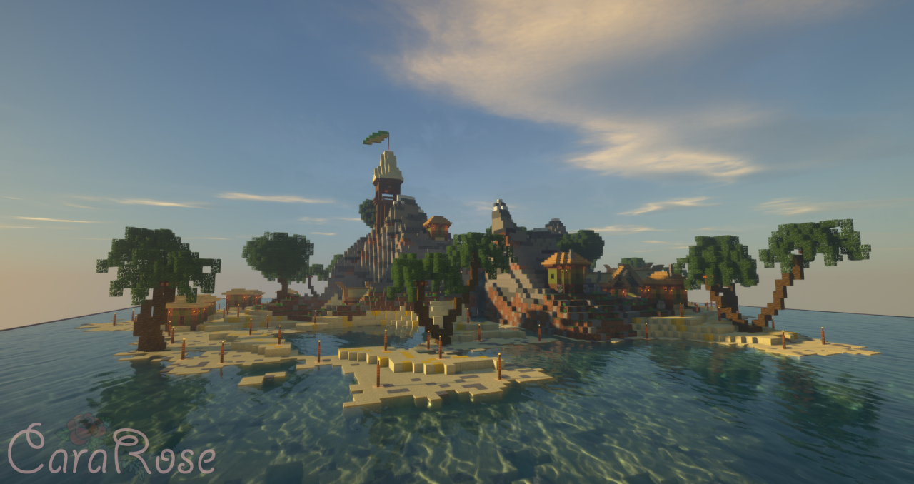 🌴 Relaxing Summer Island 🌴 Minecraft Map