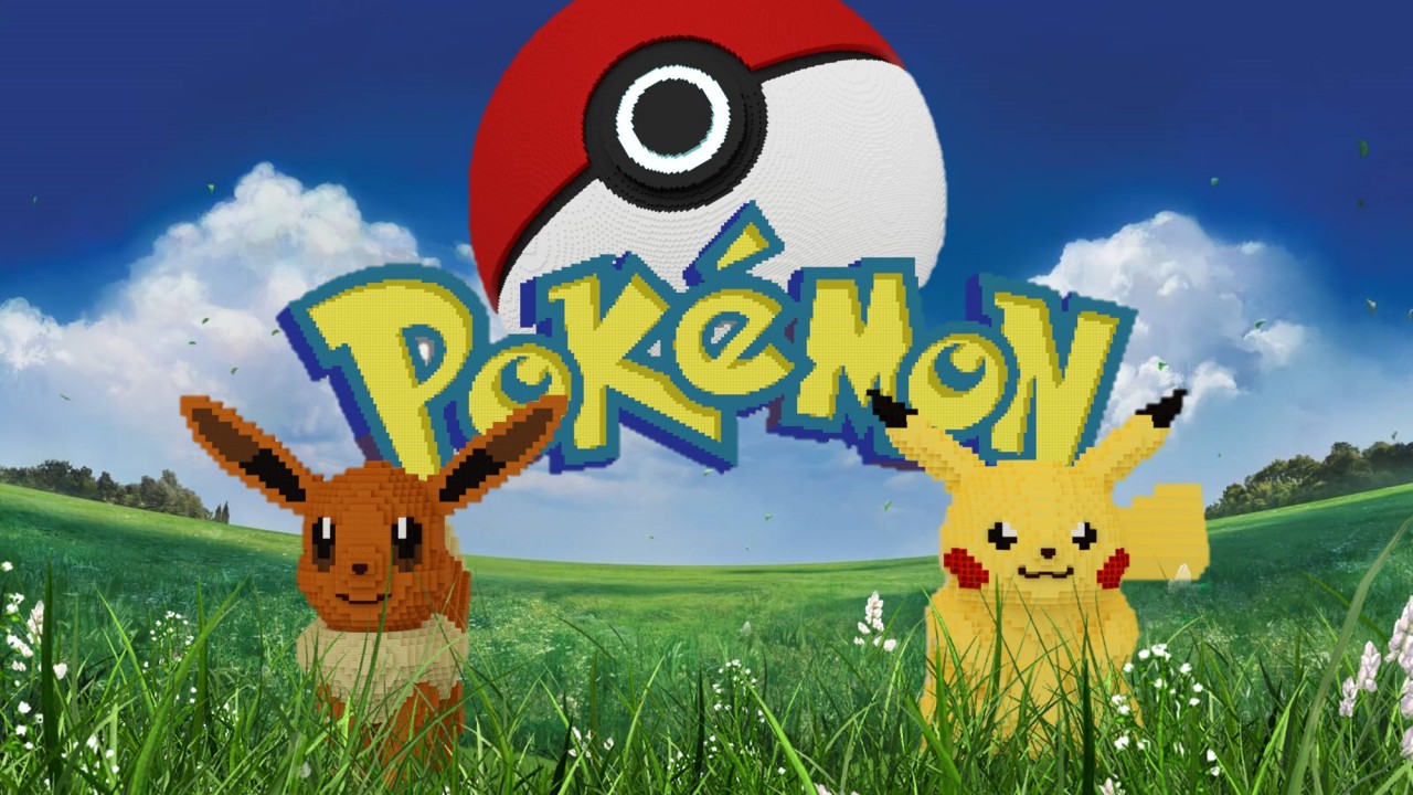 Pikachu & Eevee Pokemon Minecraft Map