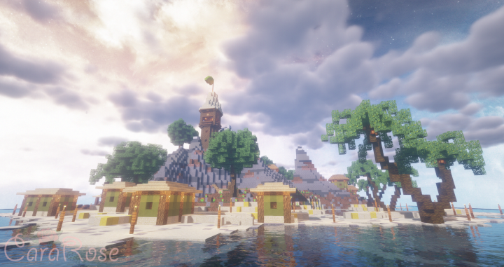 🌴 Relaxing Summer Island 🌴 Minecraft Map