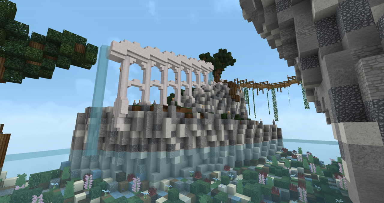 Island Temple Minecraft Map