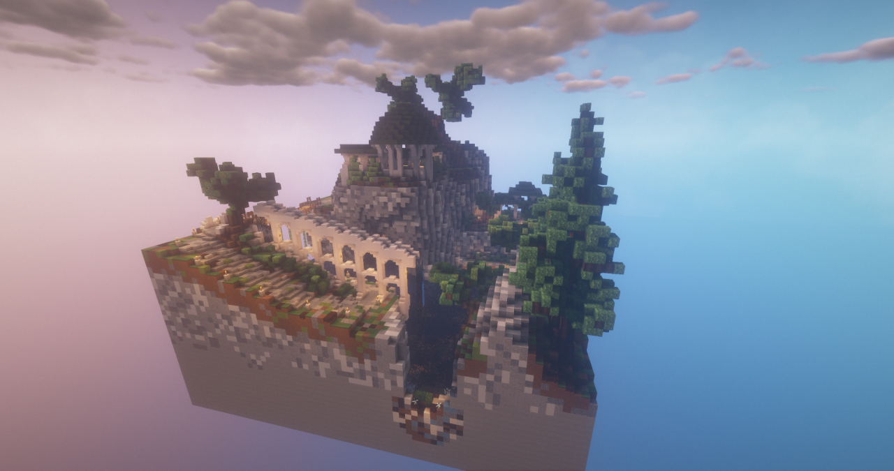 Island Temple Minecraft Map