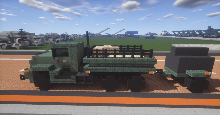 2:1 Scale, Oshkosh Military 6x6 MTVR (open top cargo) Truck with ...