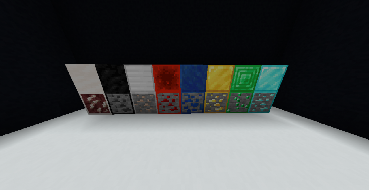 Better Mineral Outline Minecraft Texture Pack