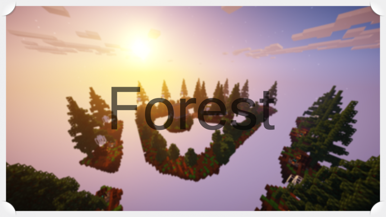 Forest (SkyWars map PvP) Minecraft Map