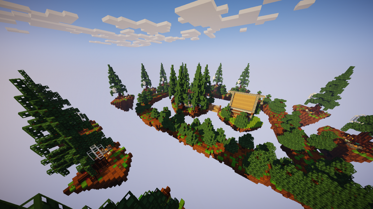 Forest (SkyWars map PvP) Minecraft Map