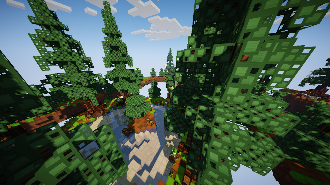 Forest (SkyWars map PvP) Minecraft Map