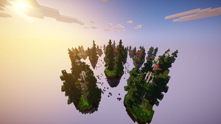 Forest II (SkyWars map pvp) Minecraft Map