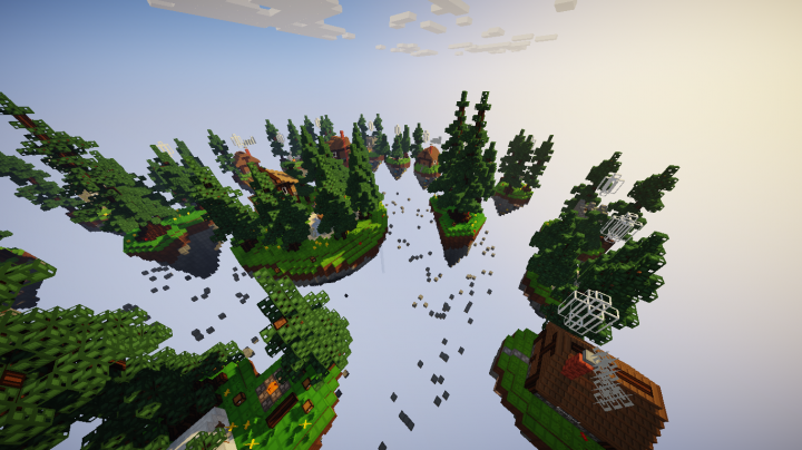 Forest II (SkyWars map pvp) Minecraft Map