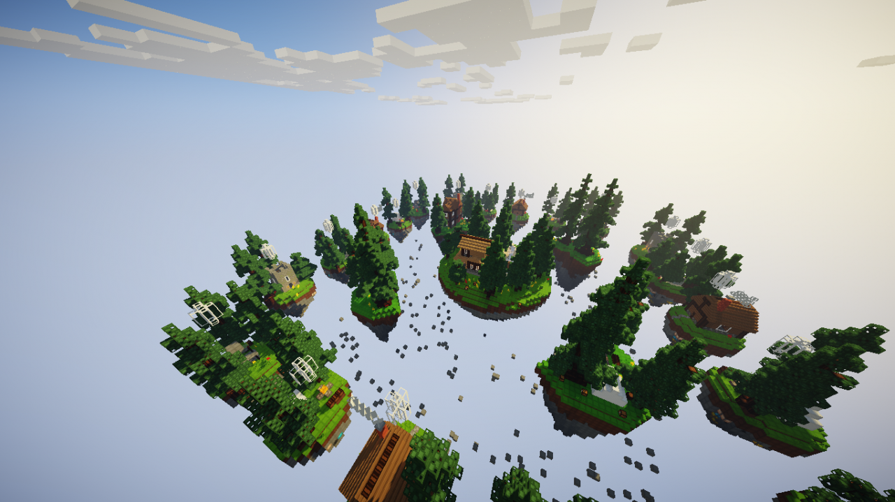Forest II (SkyWars map pvp) Minecraft Map