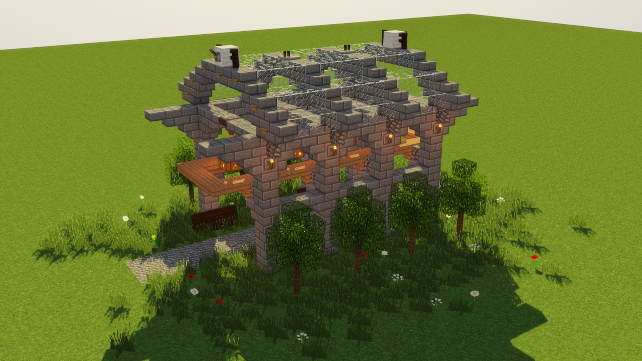 Park Building Minecraft Map